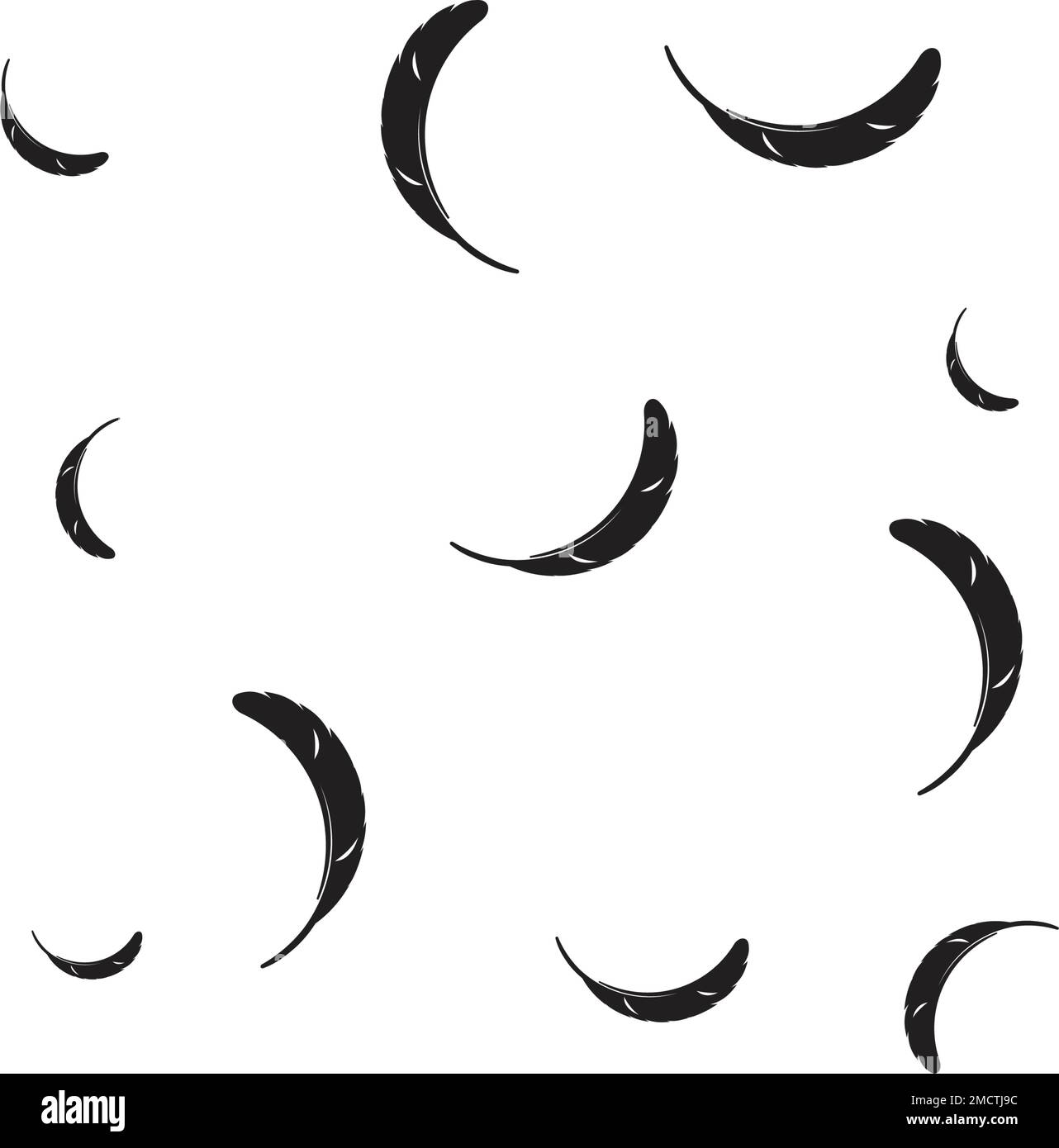 Feather background wallpaper ilustration vector Stock Vector Image ...