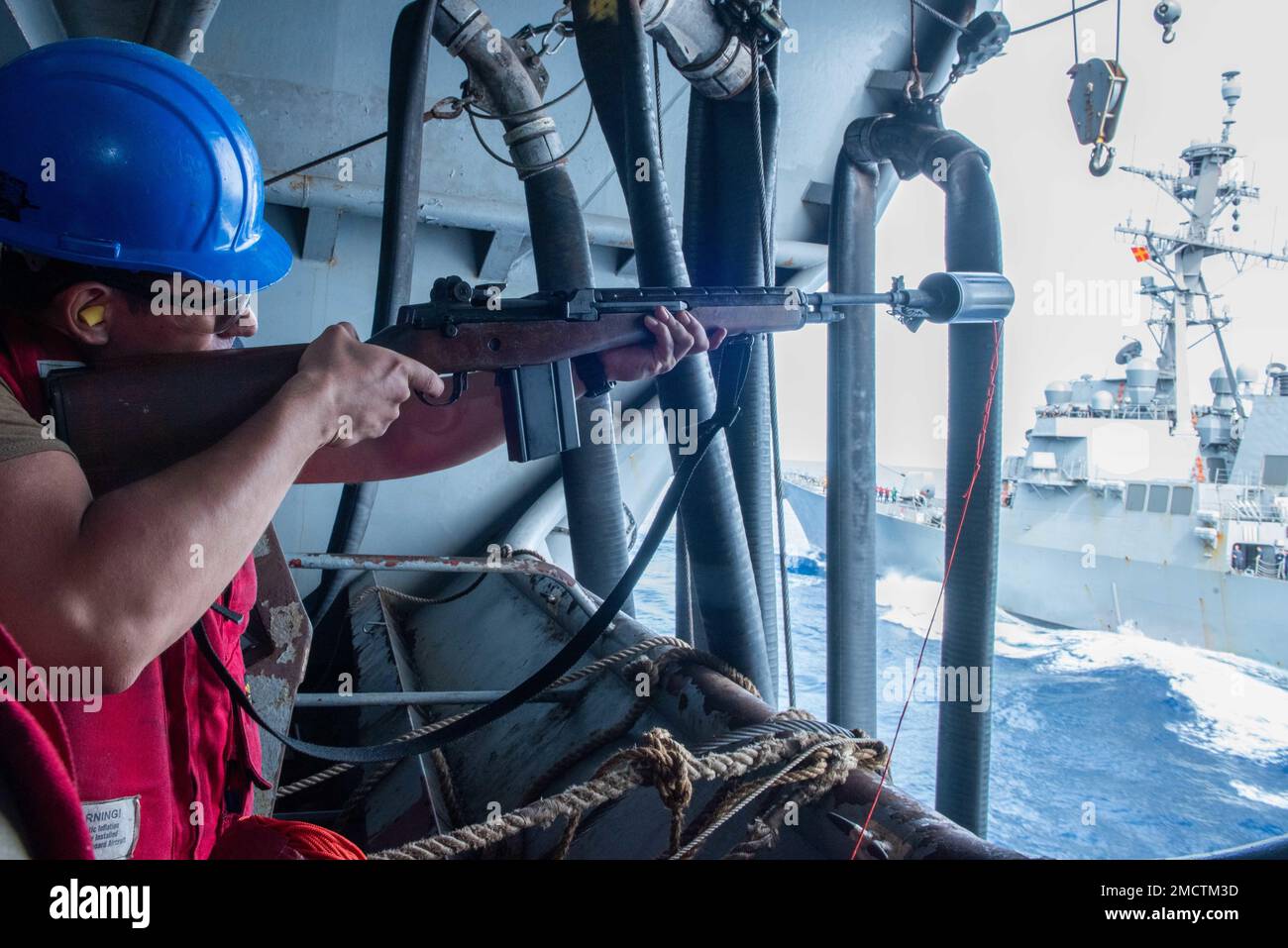 220709-N-UF592-1072 PHILIPPINE SEA (July 9, 2022) Gunner’s Mate Seaman ...