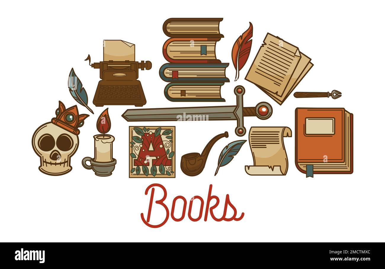 Old books paper sheet Stock Vector Images - Alamy