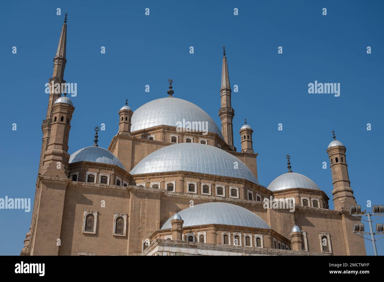 Mosque of Muhammad Ali, Salah Al Din, Cairo Citadel, Egypt Stock Photo ...