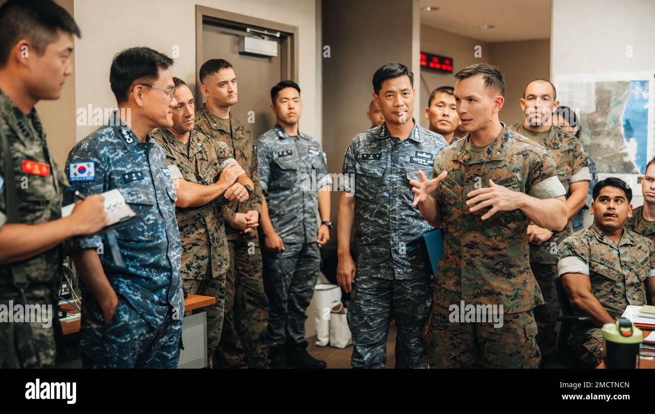 MARINE CORPS BASE HAWAII, Hawaii (July 9, 2022) U.S. Marine Corps Maj ...