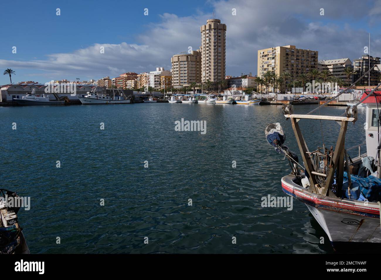 Port of Fuengirola, Málaga, Spain Stock Photo - Alamy
