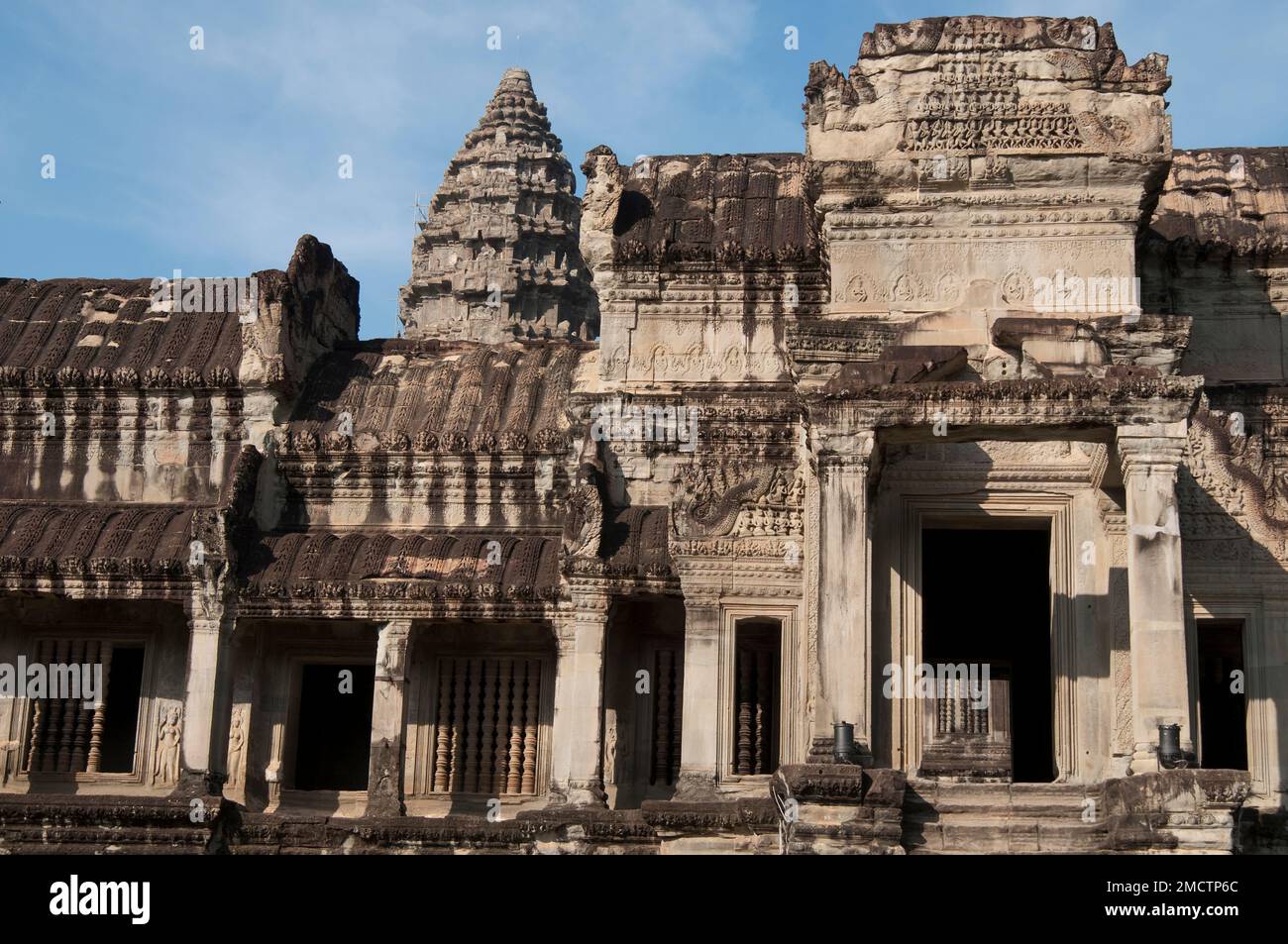 Facade, Angkor Wat temple, Siem Riep, Cambodia Stock Photo - Alamy