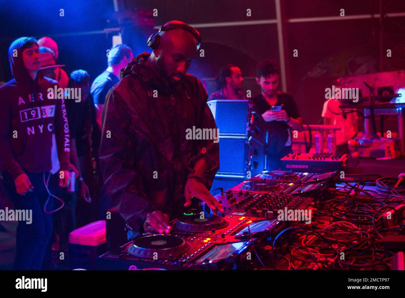 Virgil Abloh performs at Points Festival at Mana Wynwood Convention ...