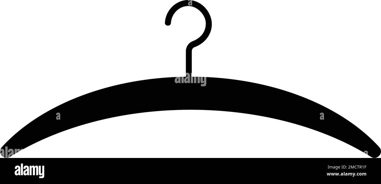 Coat hanger cutout Stock Vector Images - Alamy