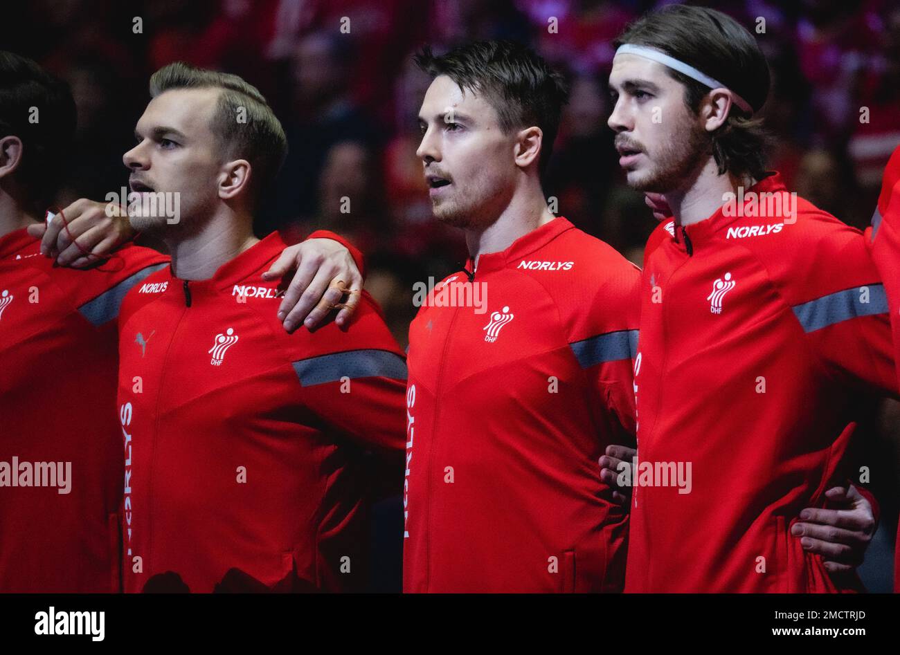 Malmo, Sweden. 21st Jan, 2023. Michael Damgaard of Denmark seen during ...