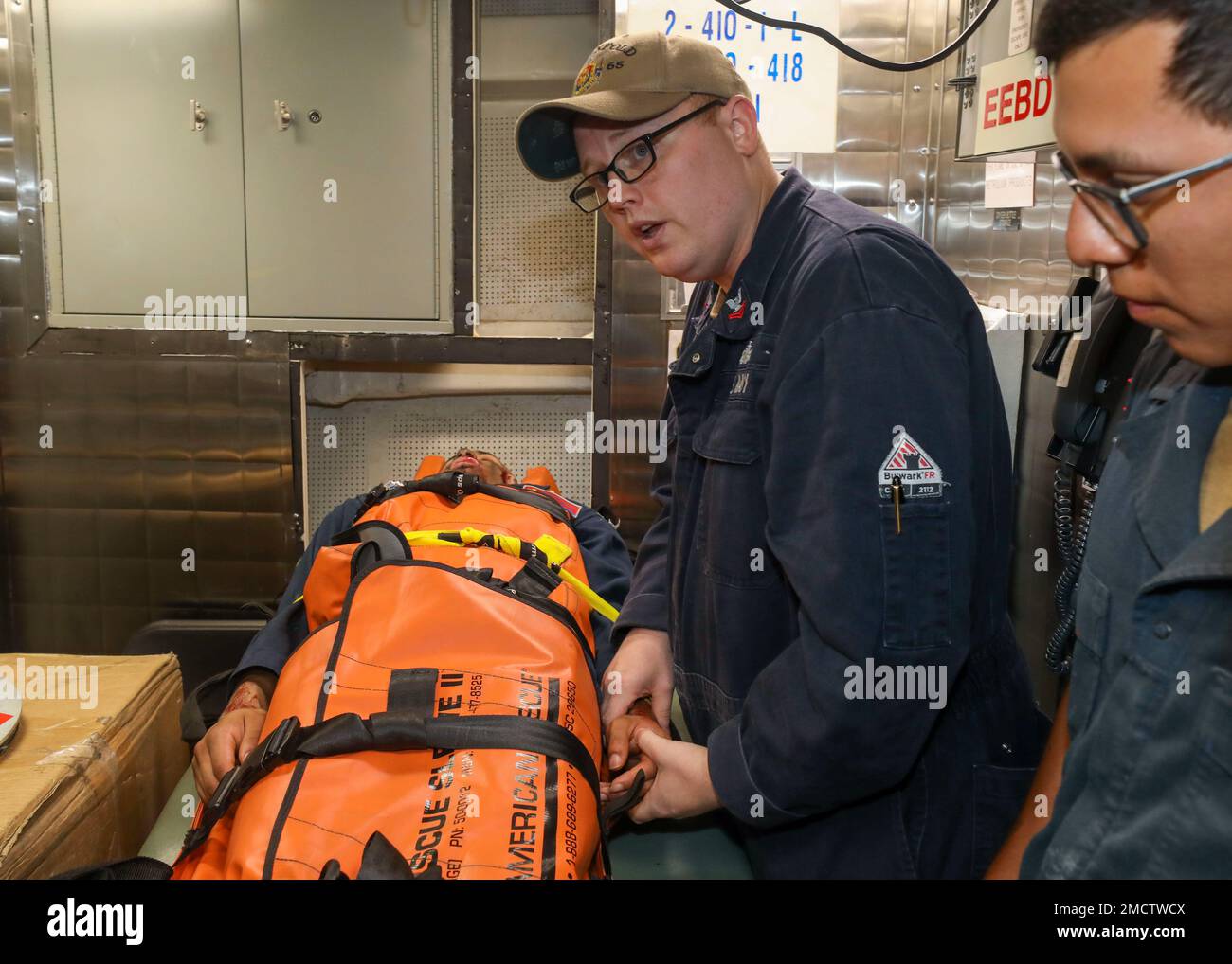 PHILIPPINE SEA (July 9, 2022) Culinary Specialist 2nd Class Derek Craig ...