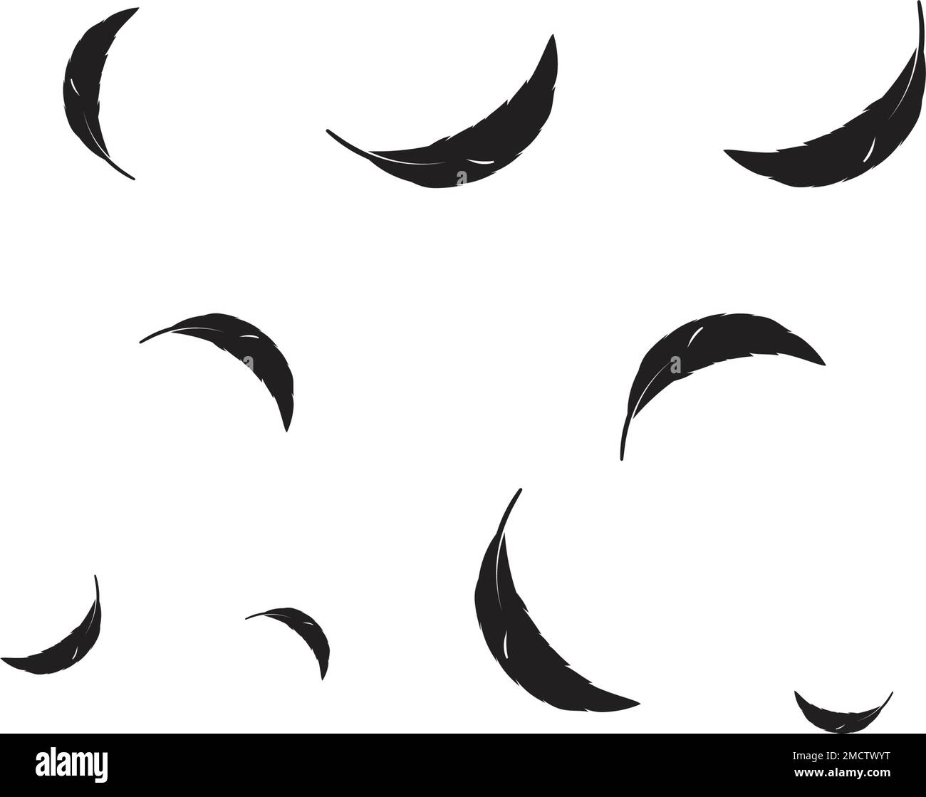 Feather background wallpaper ilustration vector Stock Vector Image ...