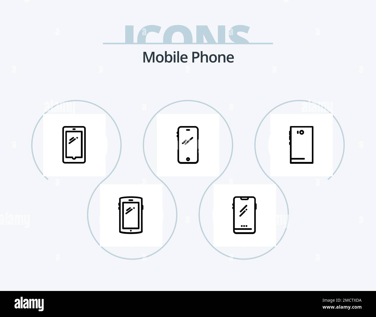 Iphone 5 Icon Vector