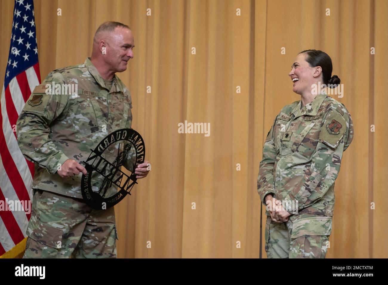 Chief Master Sgt. Sean Fretwell, 192nd Mission Support Group senior ...