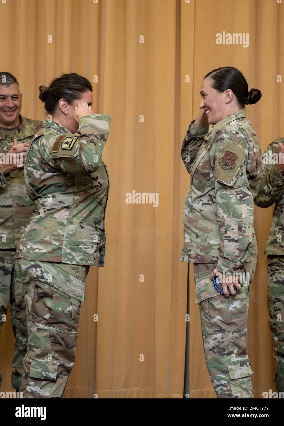 The Virginia Air National Guard chiefs' council recognizes Lt. Col ...