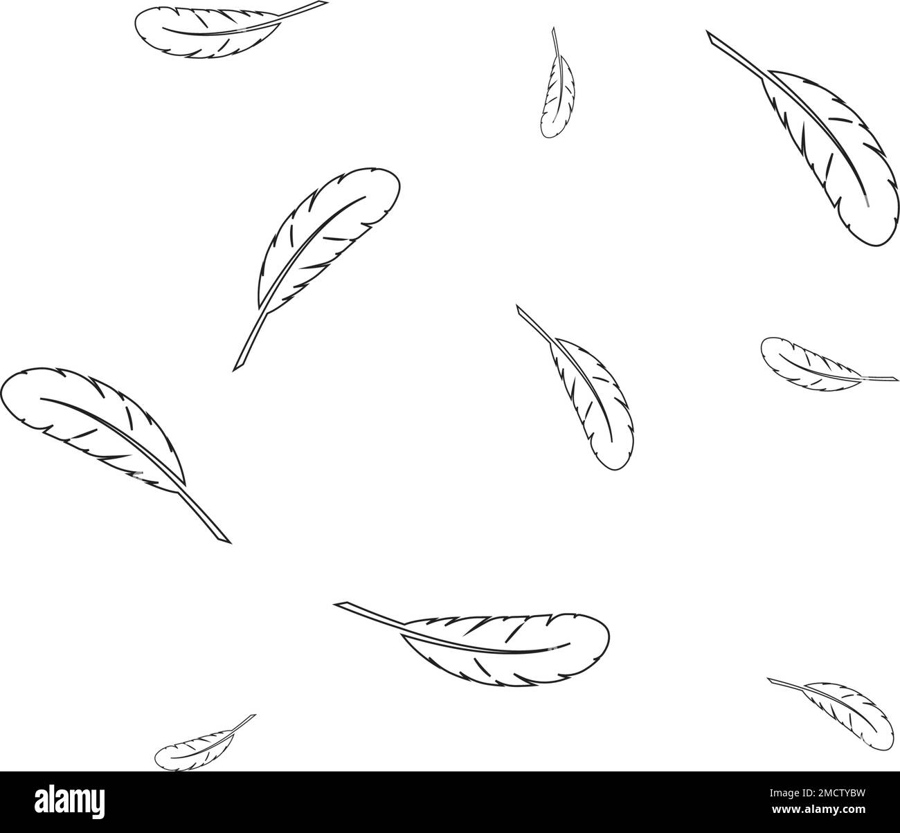 Feather background wallpaper ilustration vector Stock Vector Image ...