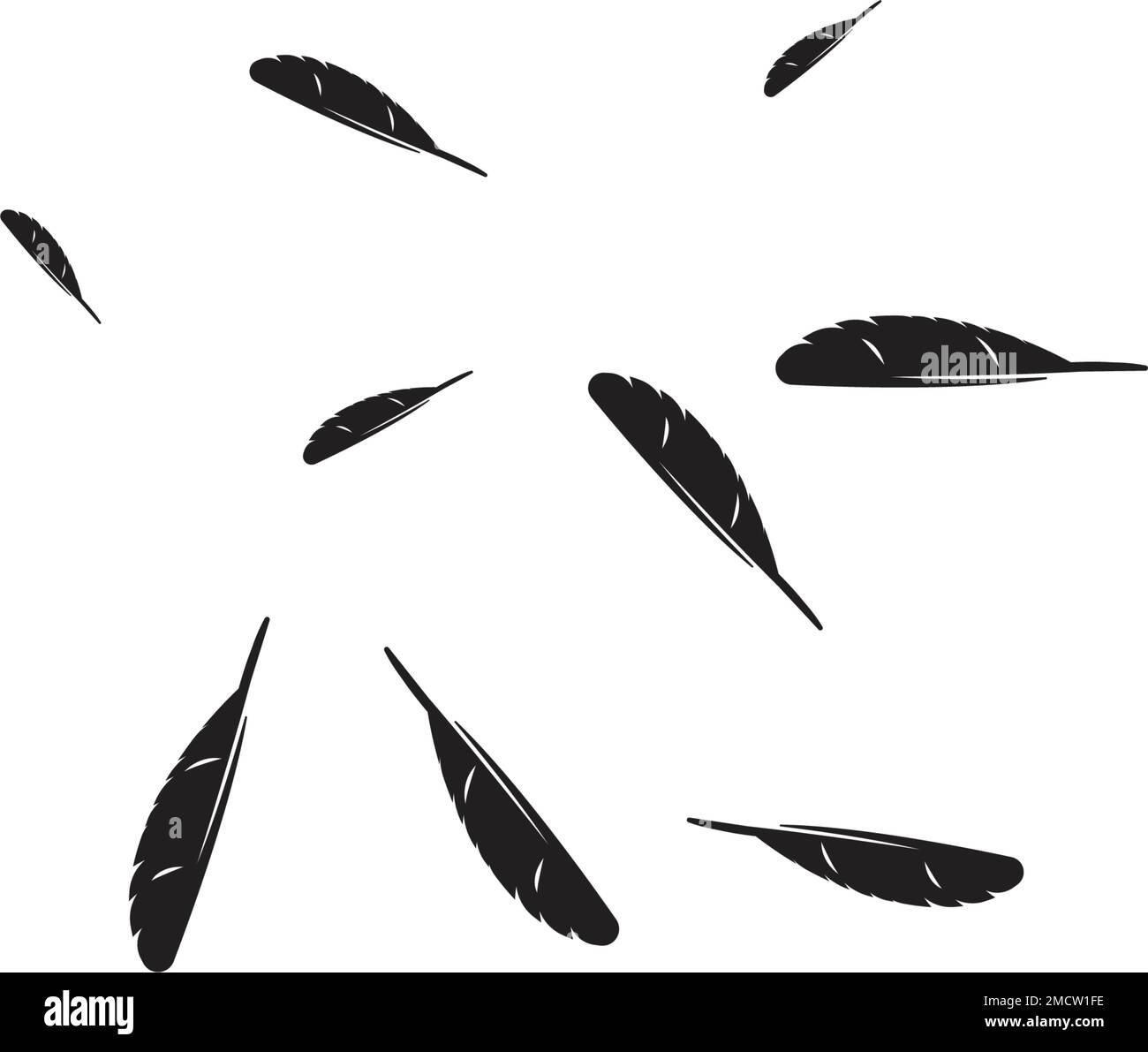 Feather background wallpaper ilustration vector Stock Vector Image ...