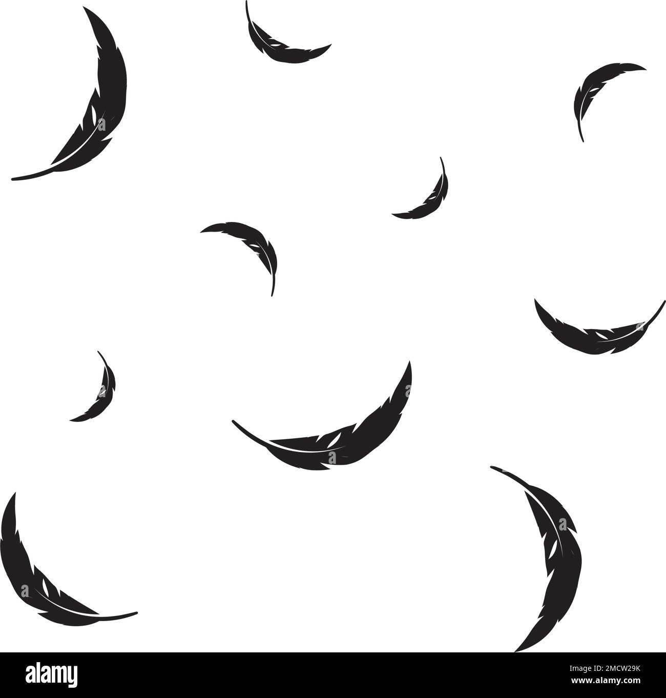 Feather background wallpaper ilustration vector Stock Vector Image ...