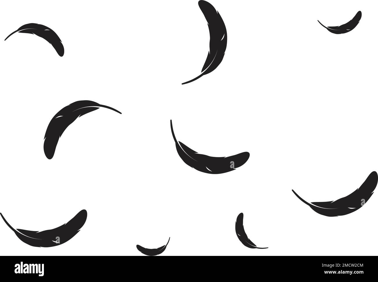 Feather background wallpaper ilustration vector Stock Vector Image ...