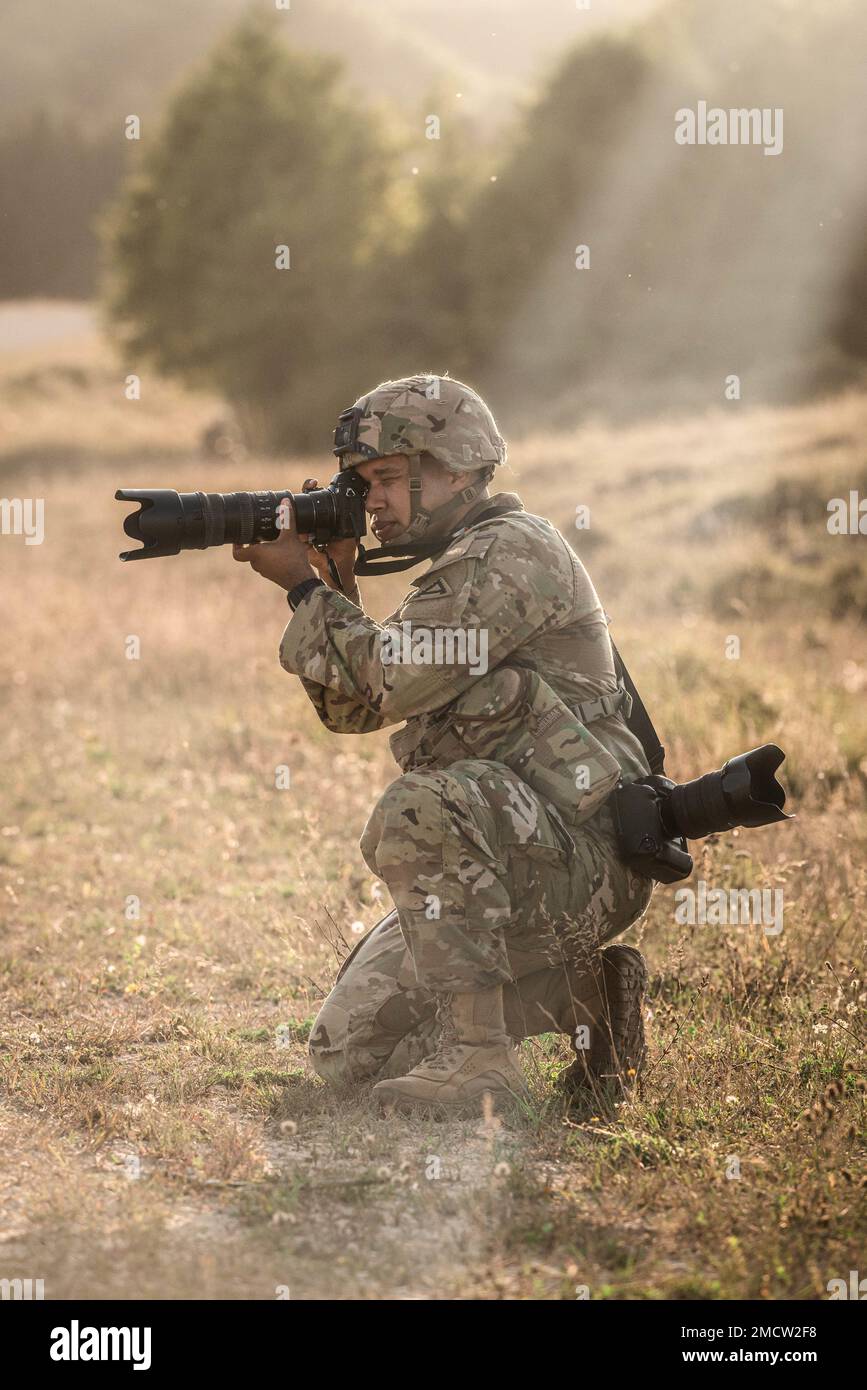 U.S. Army Spc. Donovon Lynch, a Mass Communications Specialist assigned ...