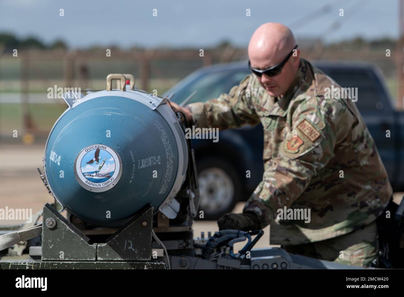 U.S. Air Force Master Sgt. Jesse Ballard, 48th Maintenance Group ...