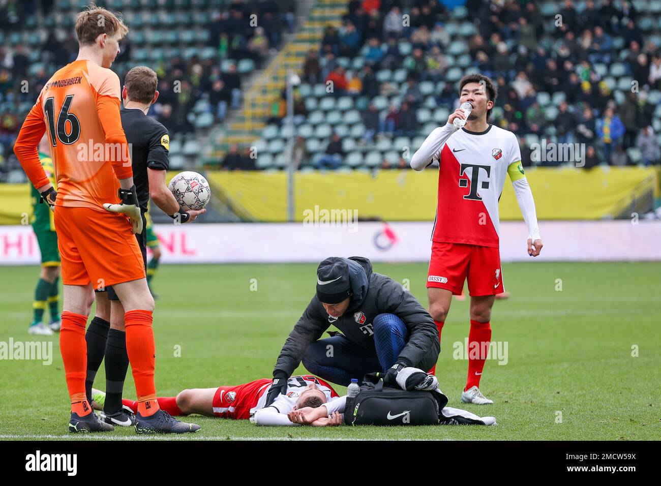 DEN HAAG, NETHERLANDS - JANUARY 22: Kevin Gadellaa of Jong FC Utrecht ...