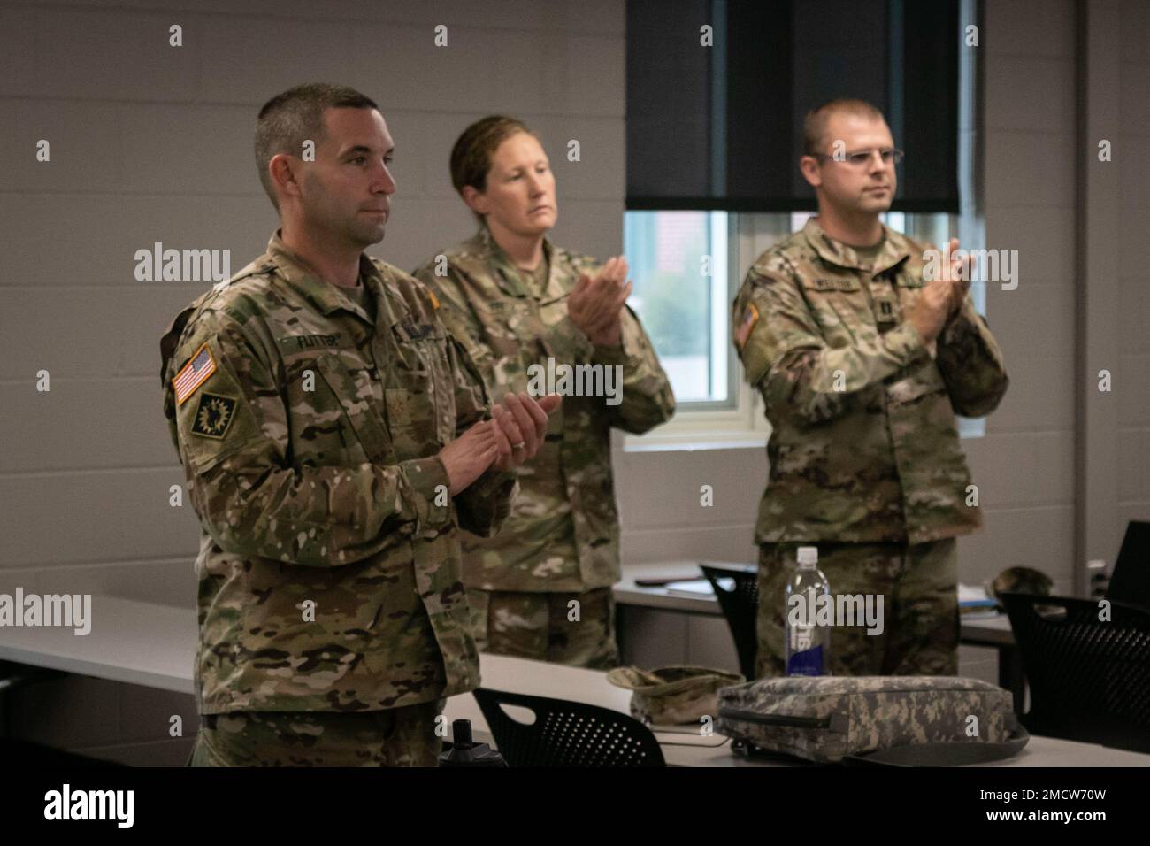 U.S. Army Maj. John Shay, a chaplain with the 47th Chaplain Detachment ...