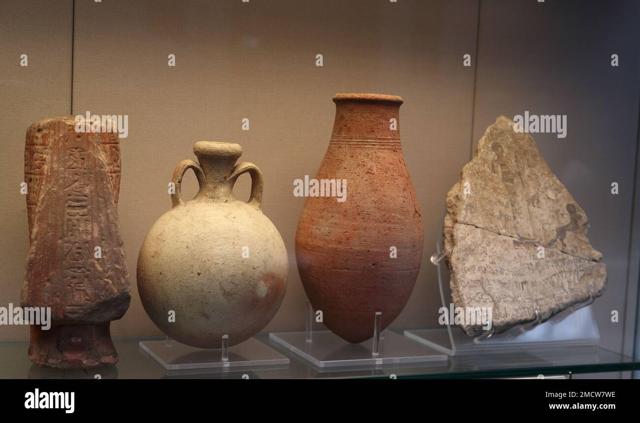 Egyptian finds from the 18th and 19th dynasty at the British Museum ...