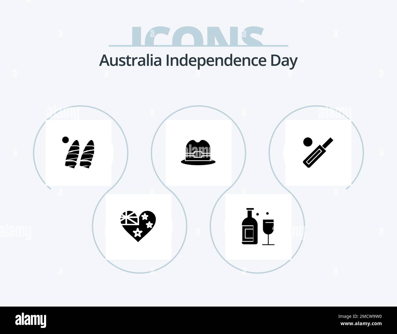 Australia man hat Stock Vector Images - Alamy