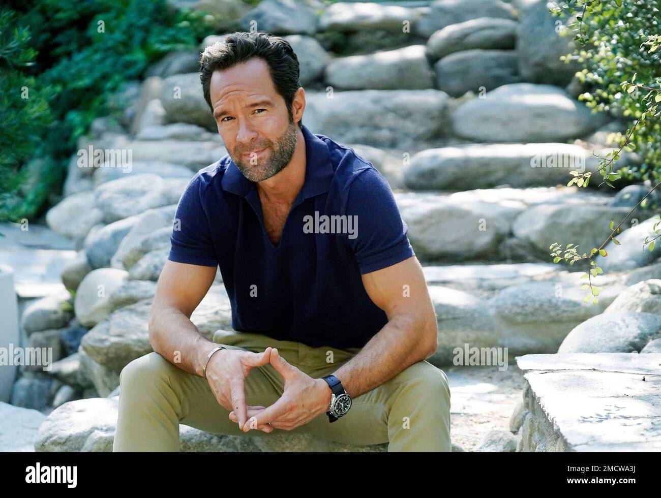 Actor and voiceover artist Chris Diamantopoulos poses for a portrait at ...