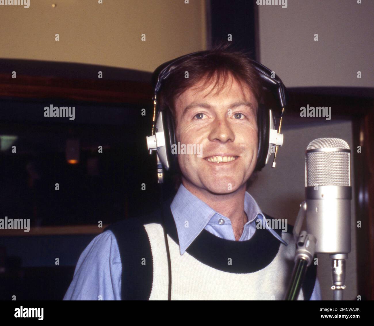 Roddy Llewellyn pictured in a London sound studio where he is embarking ...