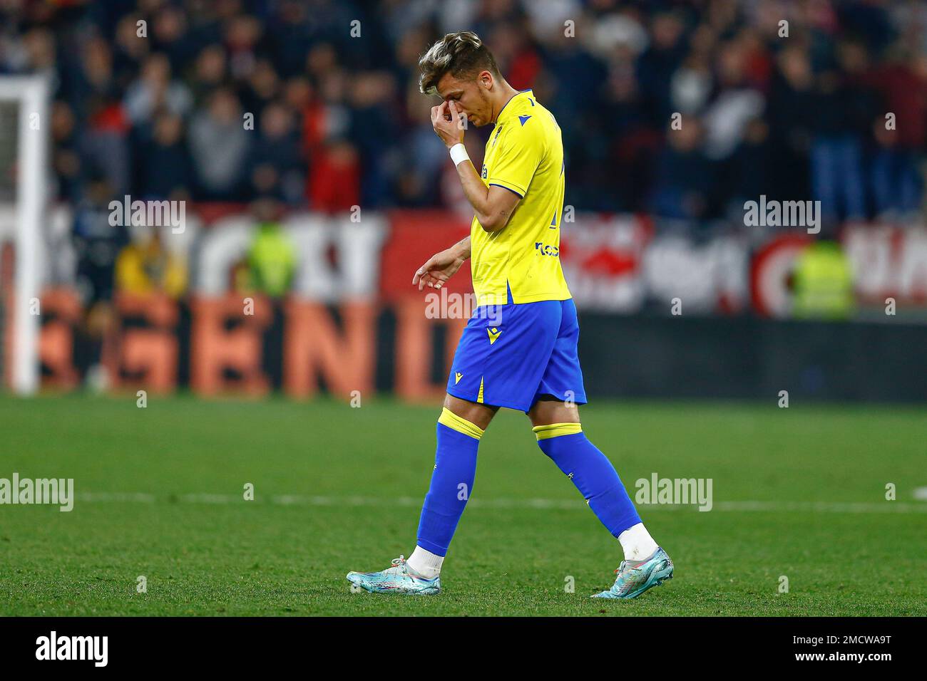 Ivan Alejo of Cadiz during the La Liga match between Sevilla FC and ...