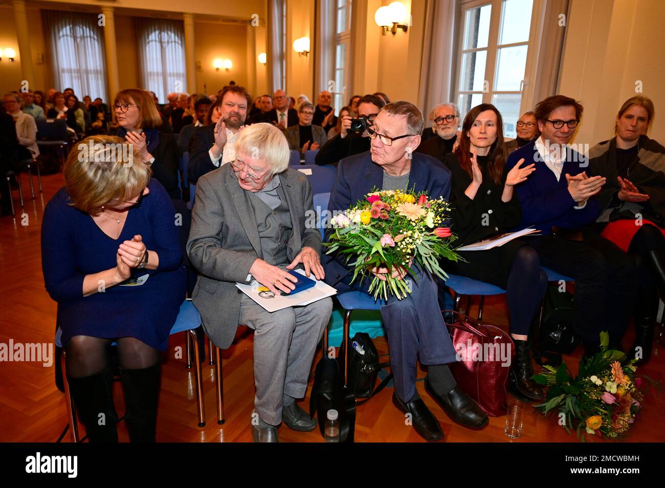 Barbara Klepsch und Andreas Reimann mit Ehemann Dieter Ramke bei der ...