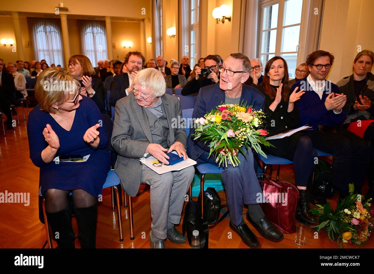 Barbara Klepsch und Andreas Reimann mit Ehemann Dieter Ramke bei der ...