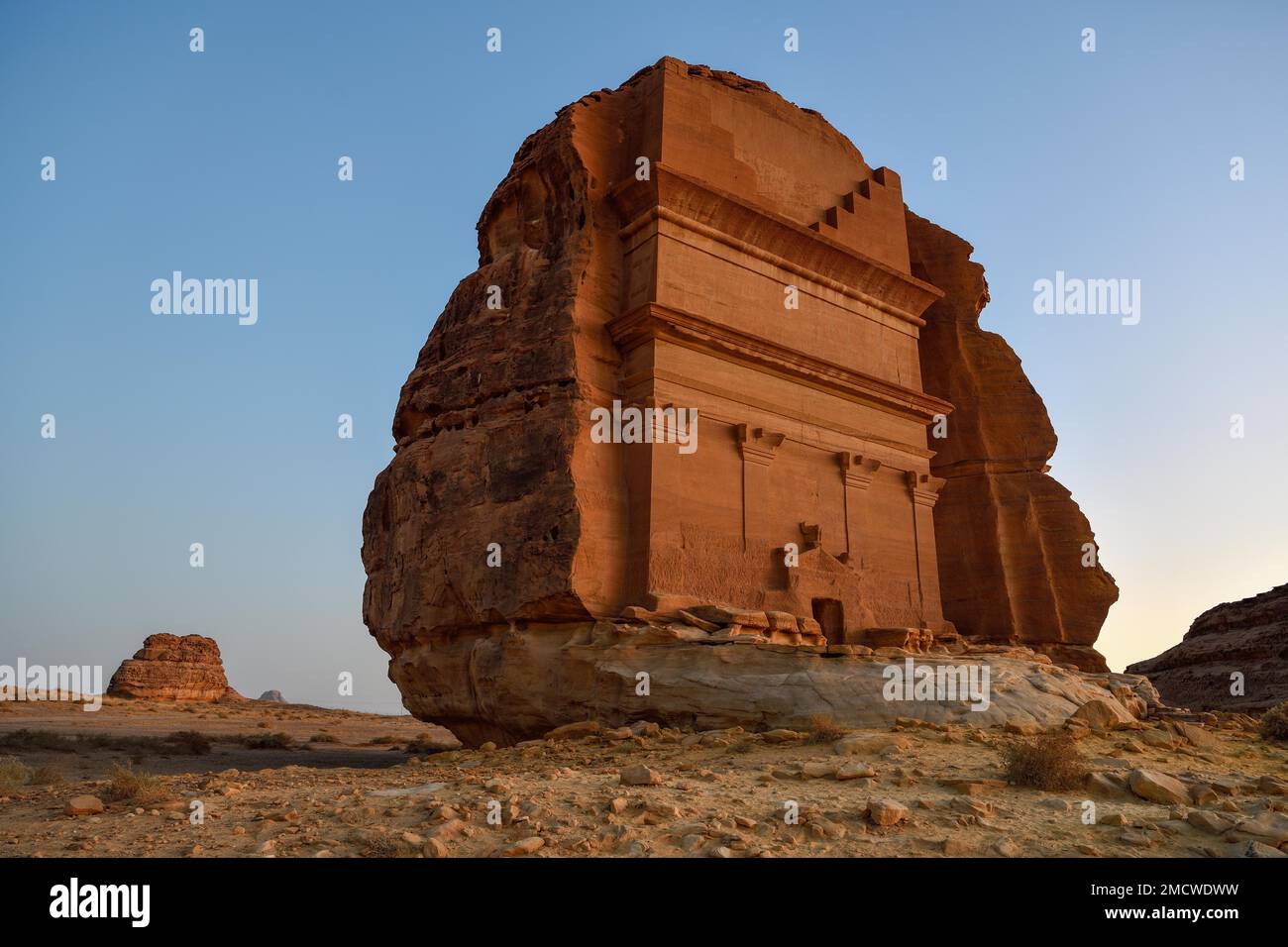 Qasr Al-Farid, 2000-year-old tomb of the Nabataeans, Hegra or Madain ...