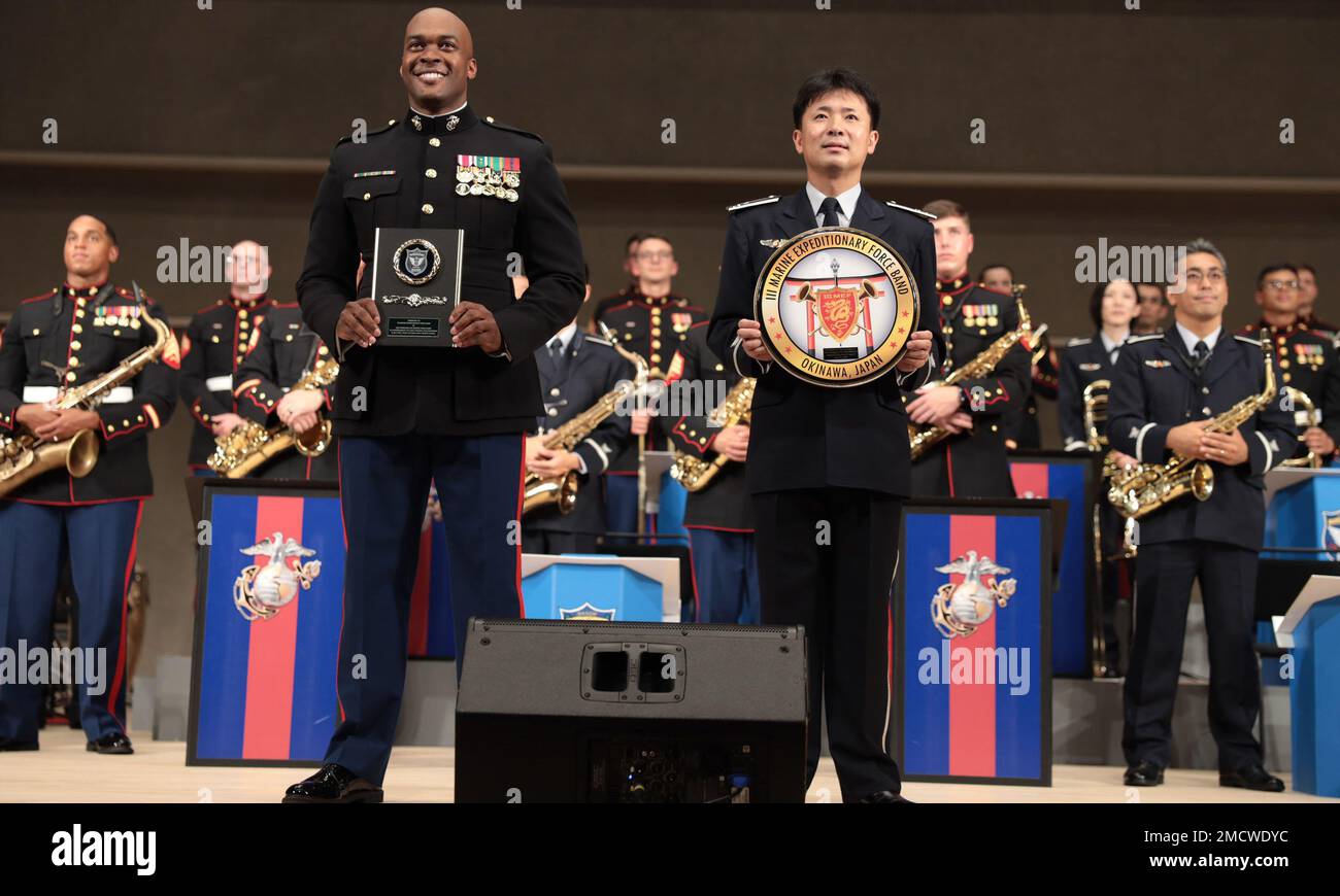 U.S. Marine Chief Warrant Officer 3 DeMarius Jackson, the director of ...