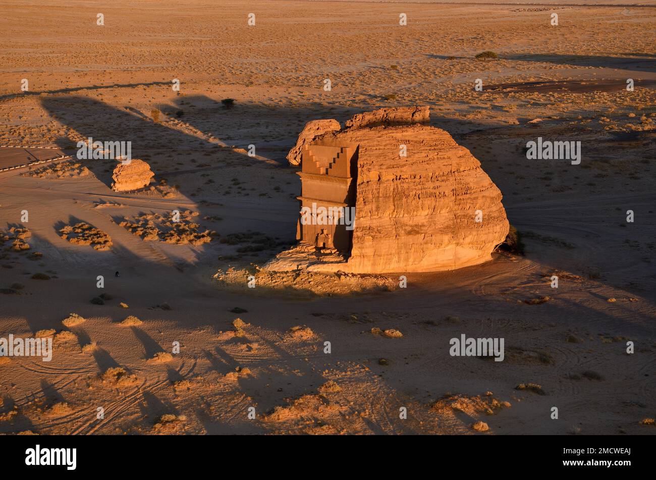 Qasr al farid tomb madain salih hi-res stock photography and images - Alamy