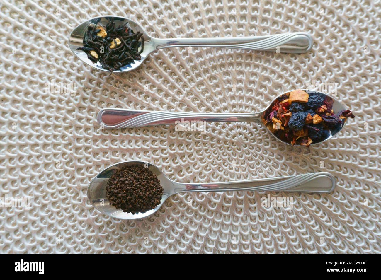 spoons with different tea types Stock Photo - Alamy spoons with different tea types Stock Photo - Alamy