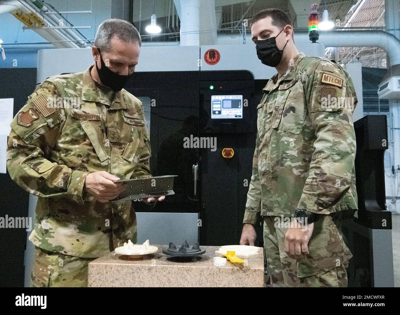 Master Sgt. Reed, 349th Maintenance Squadron, demonstrates the benefits ...