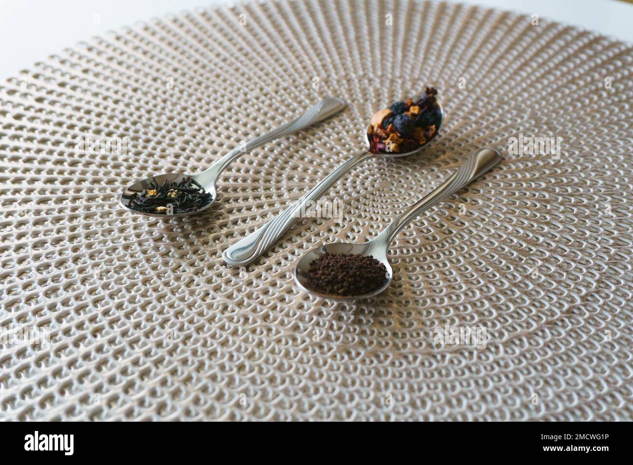 spoons with different tea types Stock Photo - Alamy spoons with different tea types Stock Photo - Alamy