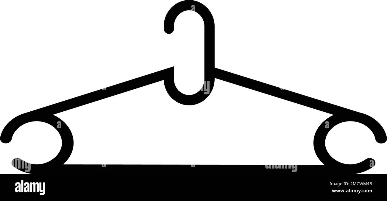 Hanger icon flat design vector template Stock Vector Image & Art - Alamy