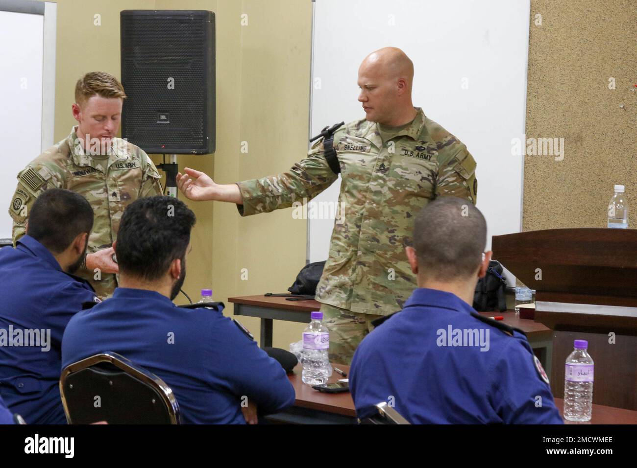 Staff Sgt. Jonathan Snelling and Sgt. Russell Holiway of the 35th ...