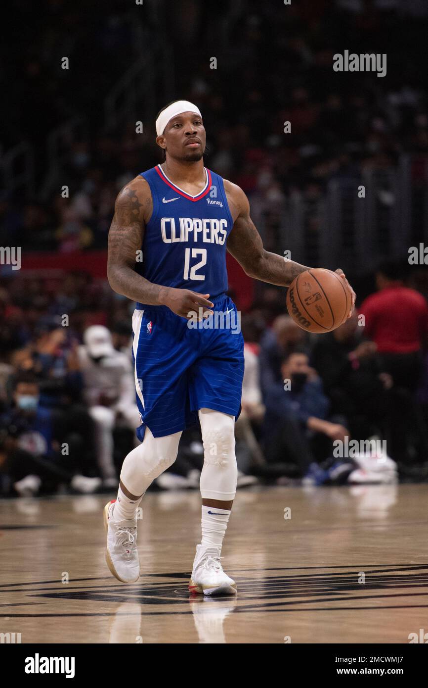 Los Angeles Clippers guard Eric Bledsoe (12) while playing the Dallas ...