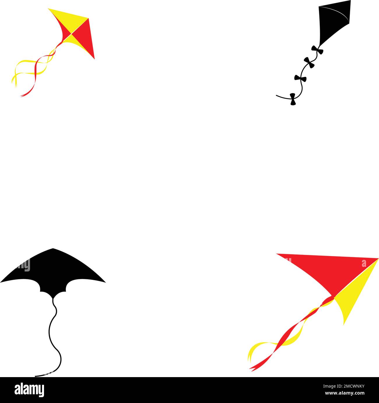 kite logo stock illustration design Stock Vector Image & Art - Alamy