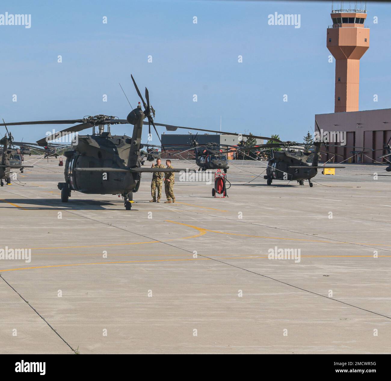 U.S. Army Soldiers assigned to 10th CAB conduct a flyover for the ...