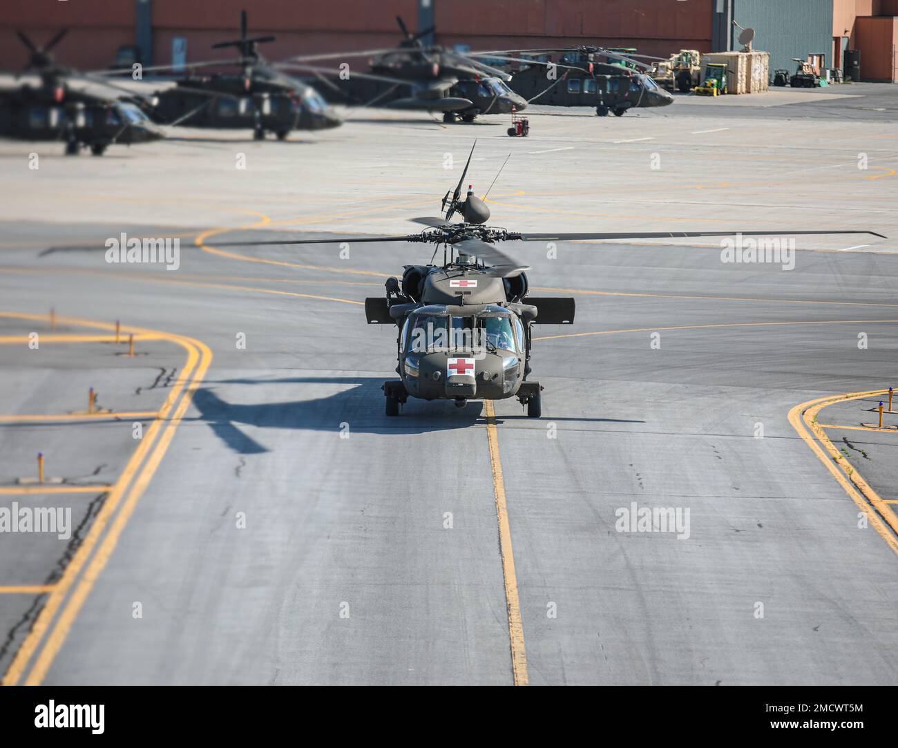U.S. Army Soldiers assigned to 10th CAB conduct a flyover for the ...
