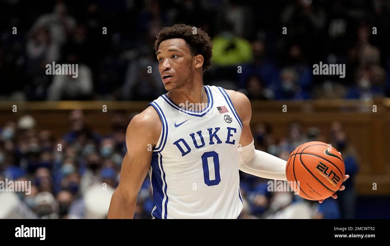 Duke forward Wendell Moore Jr. (0) dribbles against Citadel during the ...
