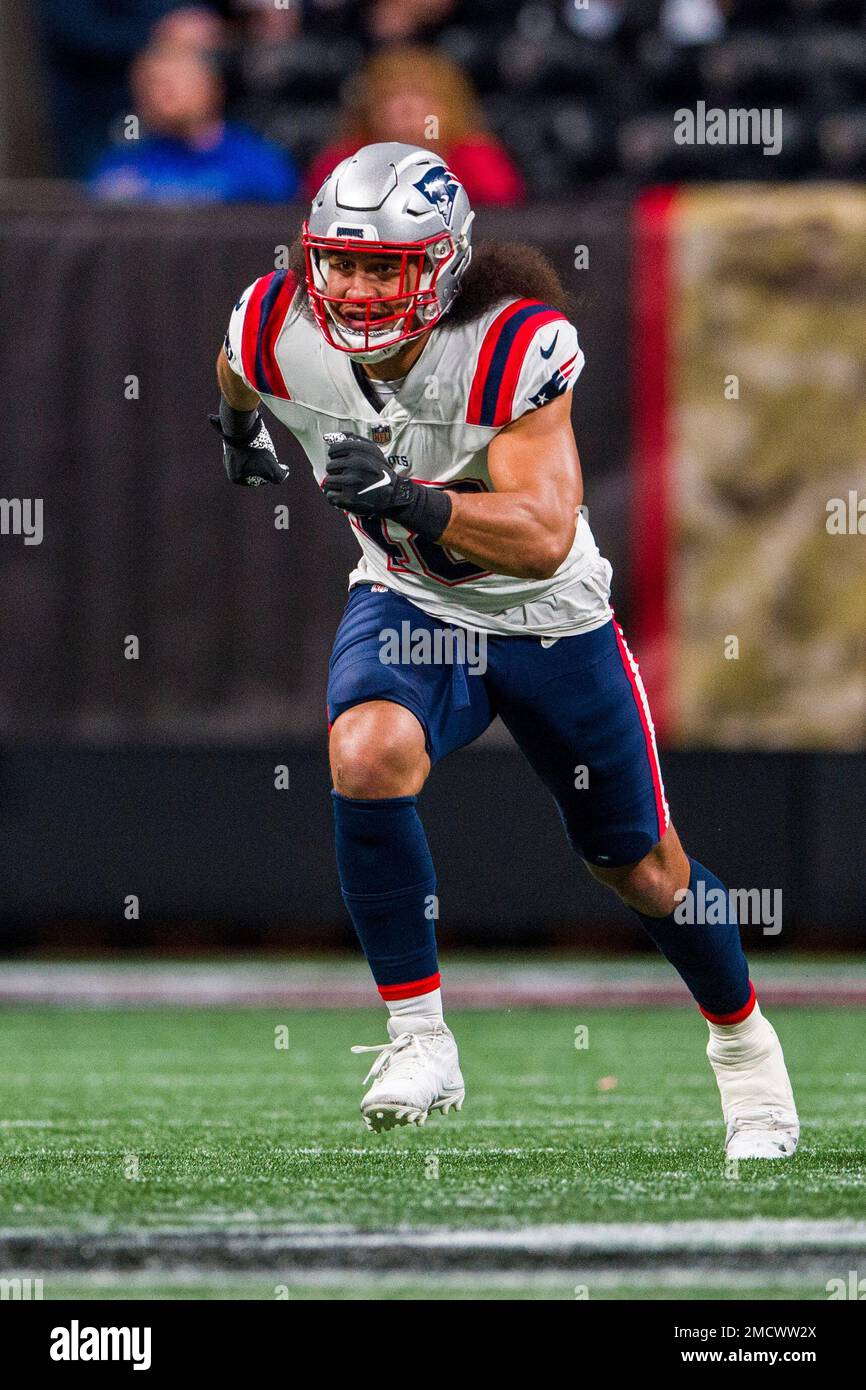 New England Patriots linebacker Jahlani Tavai (48) works during the ...