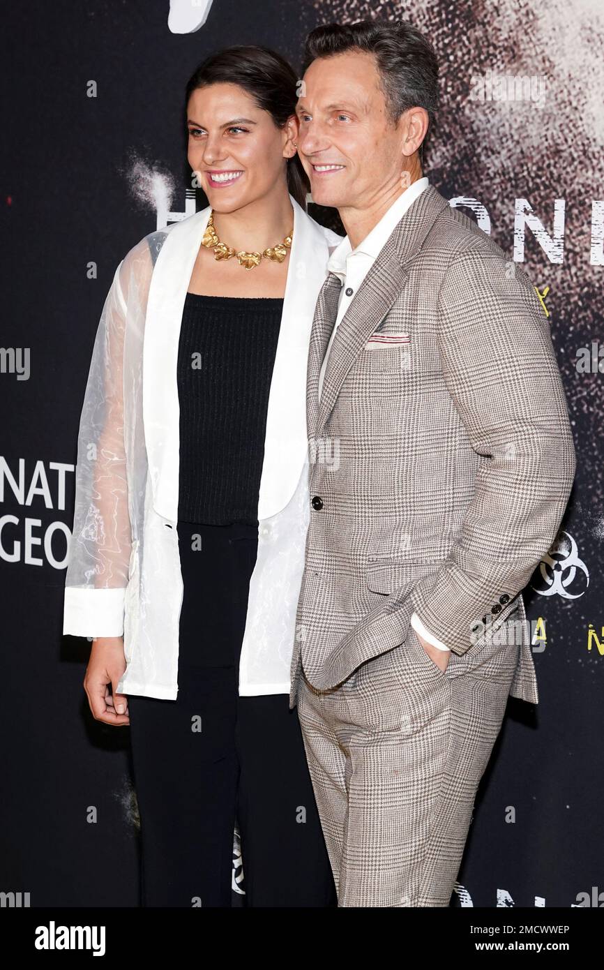 Anna Musky-Goldwyn and Tony Goldwyn attend the premiere of National ...