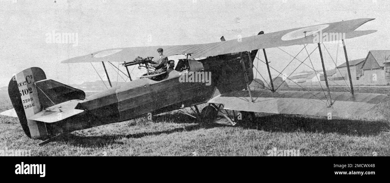 Breguet 17 C.2 photo from L'Aéronautique December,1922 Stock Photo - Alamy