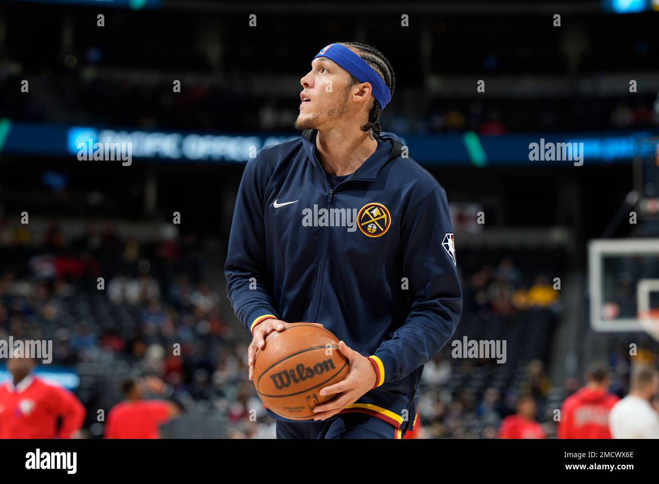 Denver Nuggets forward Aaron Gordon (50) in the first half of an NBA ...
