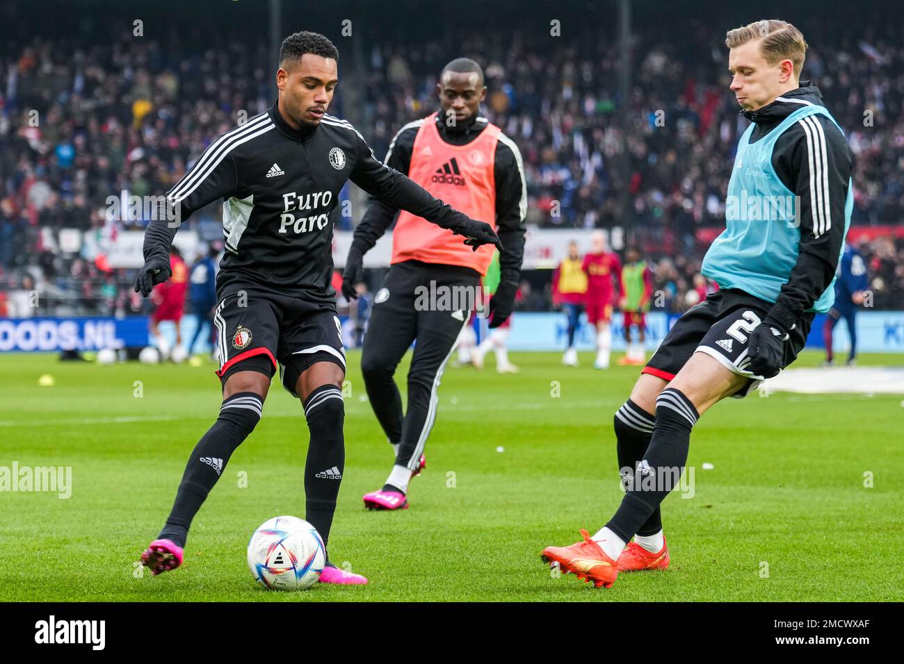 Rotterdam - Danilo Pereira da Silva of Feyenoord, Marcus Holmgren ...