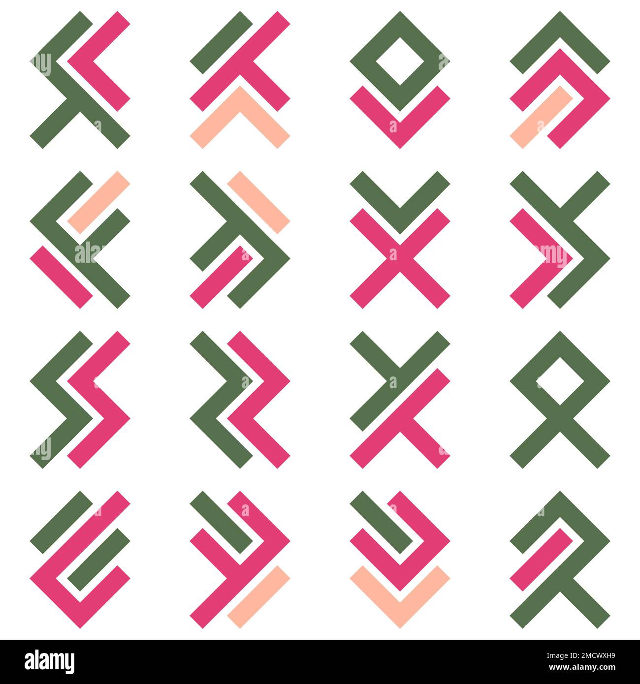 Asemic Glyph writing hieroglyph imitation generative illustration Stock ...