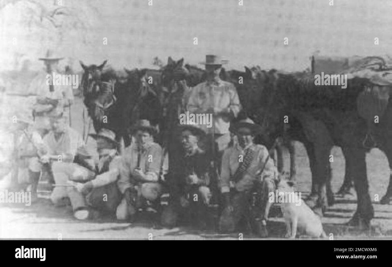 Bulawayo, during Matabele War Stock Photo - Alamy